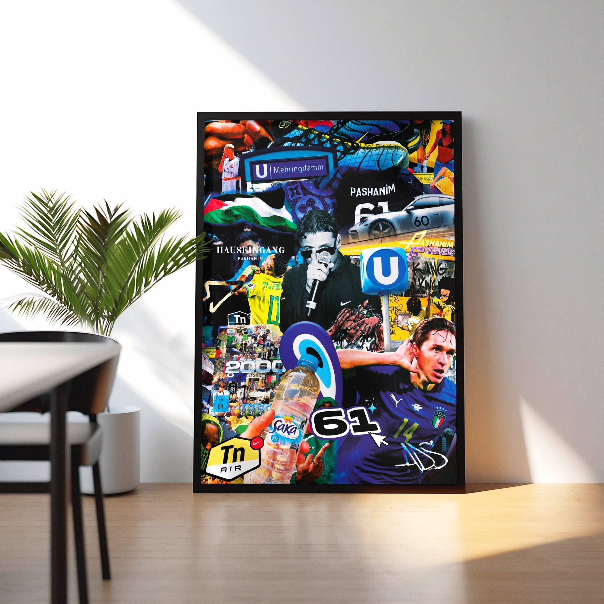 Pashanim "Kollage" Poster